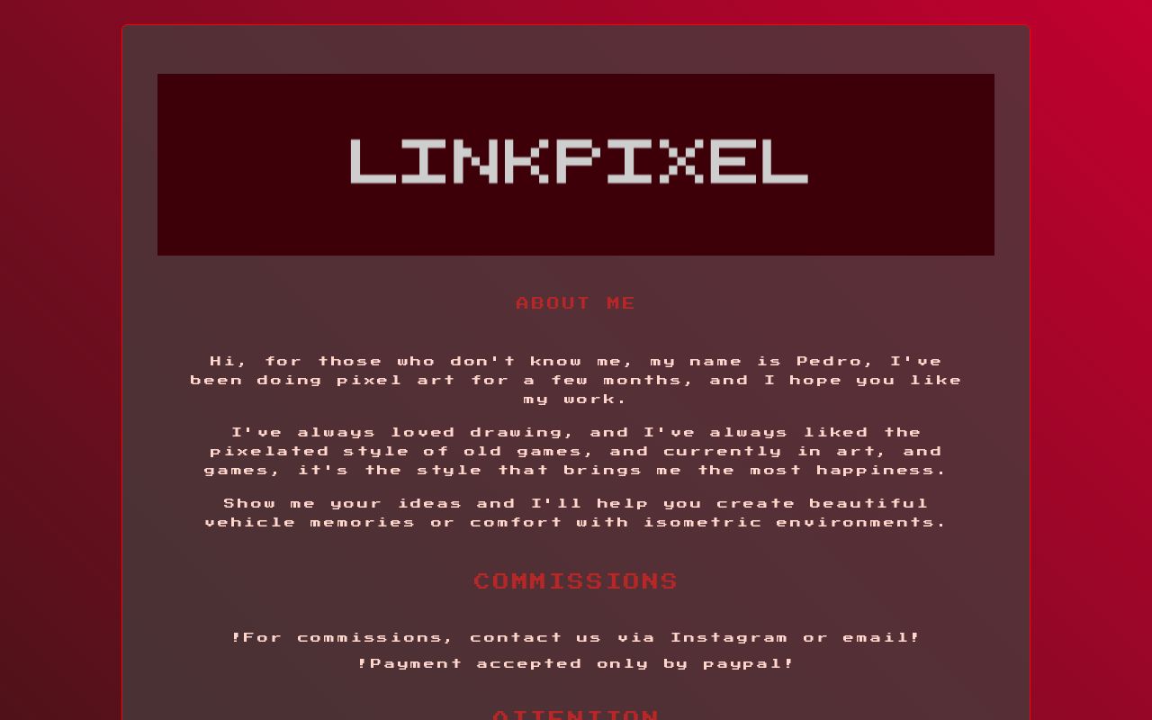 LinkPixel - Pixel Art - Commissions